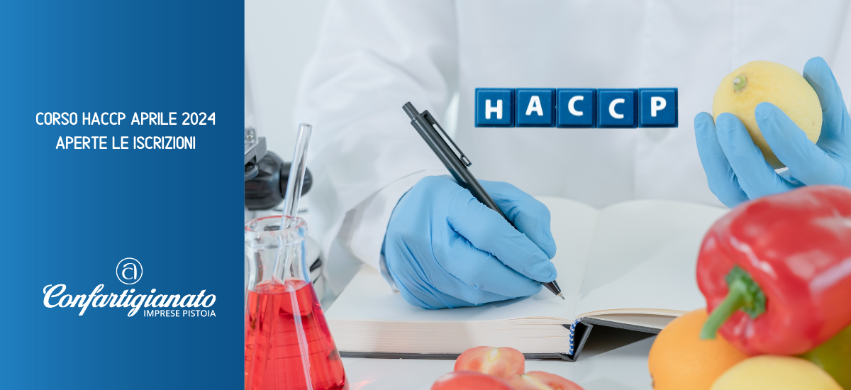 FORMAZIONE: CORSO HACCP APRILE 2024 - Confartigianato Pistoia